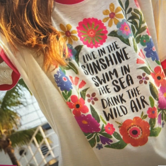 NATURAL LIFE | Tops | Natural Life Lg Oversized Tee Shirt | Poshmark